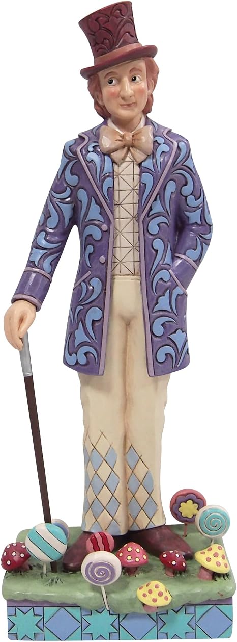 Amazon.com: Enesco Willy Wonka and The Chocolate Factory by Jim Shore ...