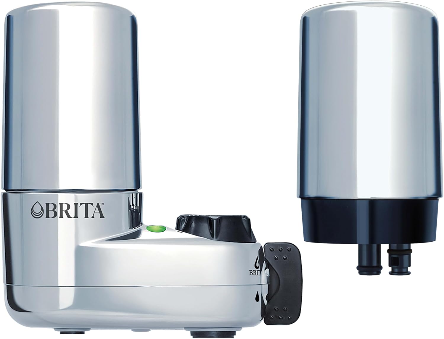 Brita Faucet Mount Water Filter for Sink, Removes 99% of Lead, Elite ...
