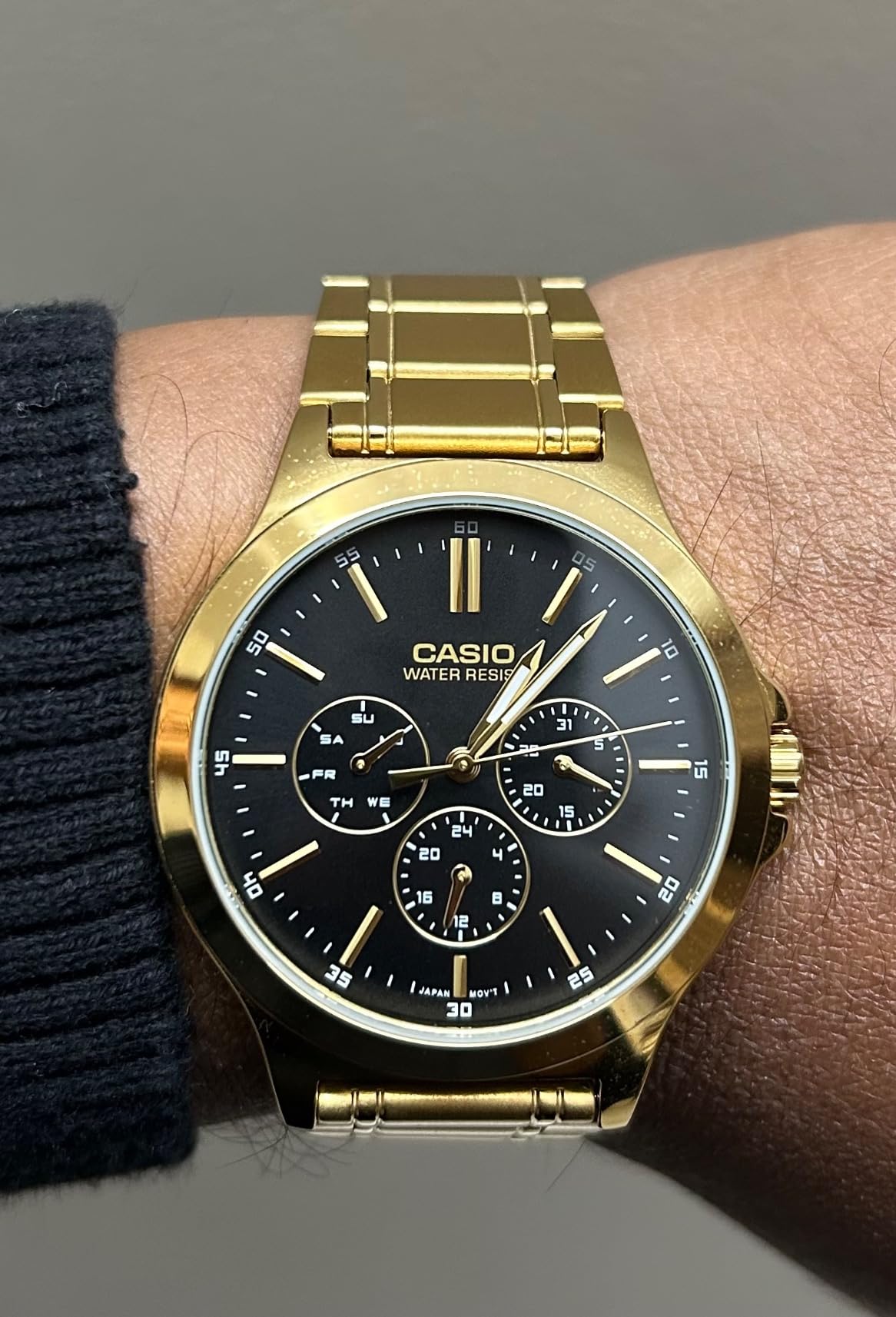 Casio Enticer Men Analog White Dial Men MTP-V300G-1AUDF (A2318 ...
