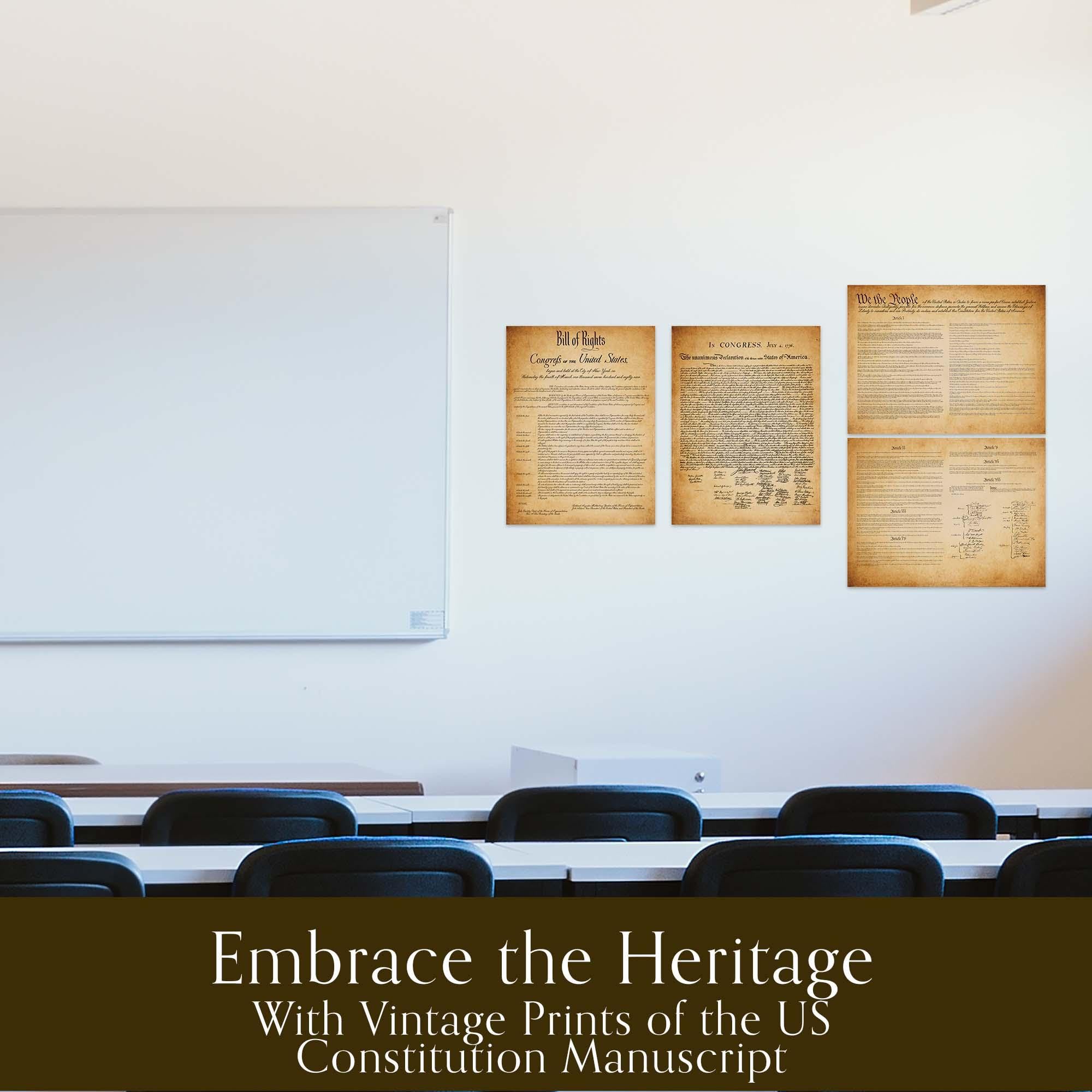 Snapklik.com : Wallbuddy The Constitution Of The United States Of ...