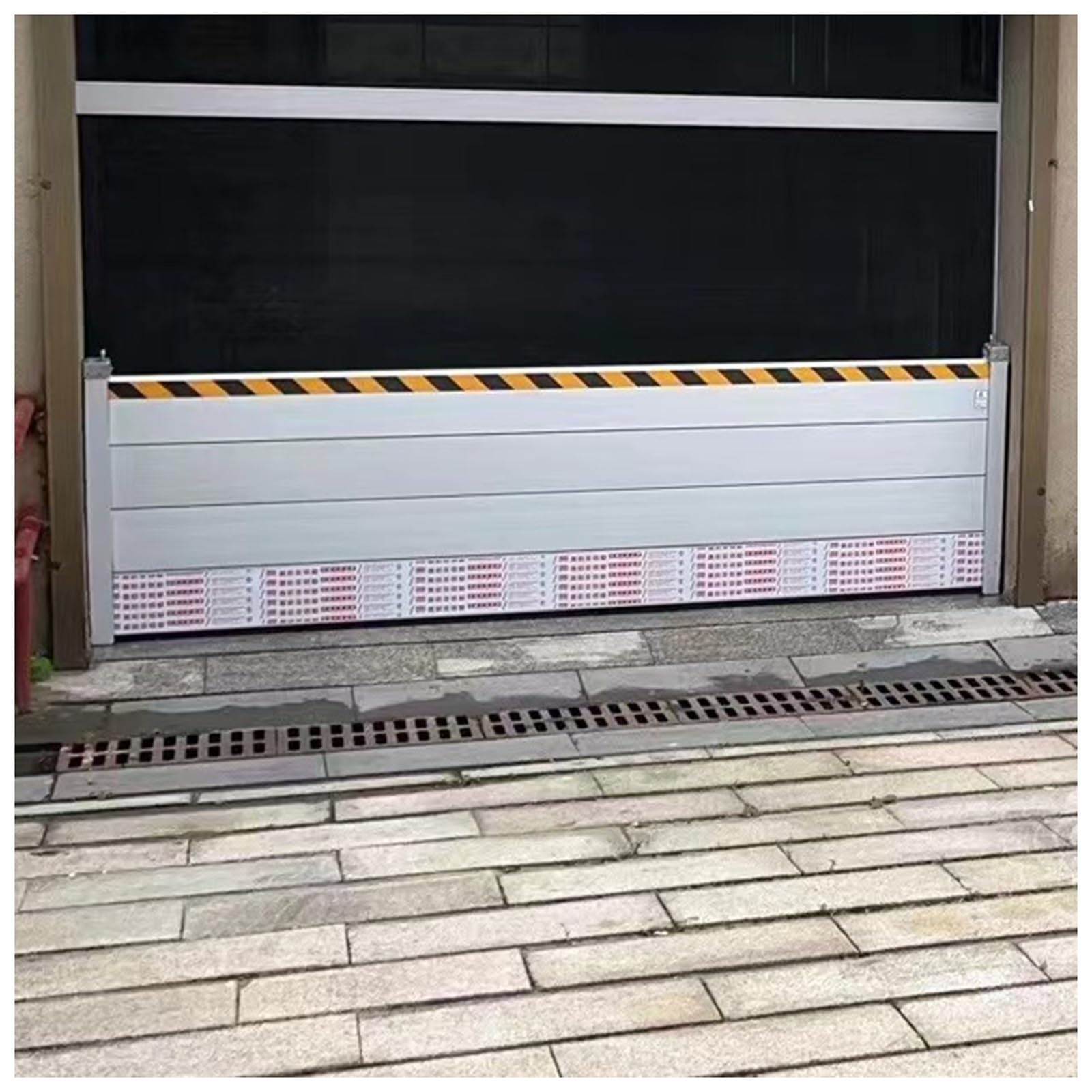 Amazon.com: Temporary Flood Wall Barrier Aluminum Baffle Plate for ...