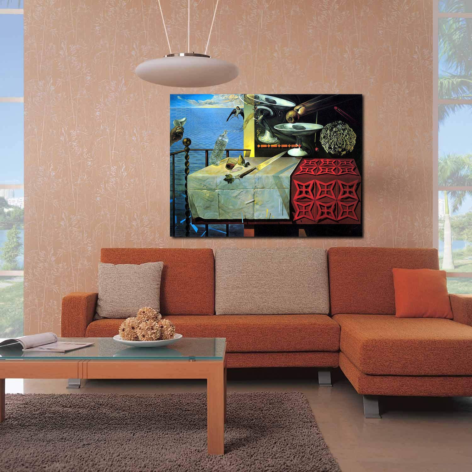 Lebendes Stillleben Salvador Dali Salvador Dali Lebe Das Stillleben,