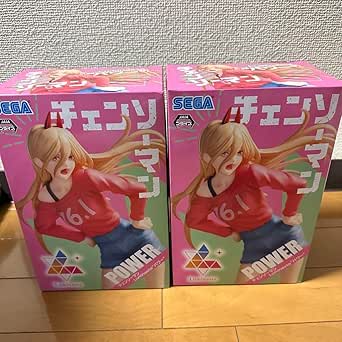 Amazon.co.jp: Chainsawman Power Figure Luminasta Luminasta 2 Pack : Hobbies