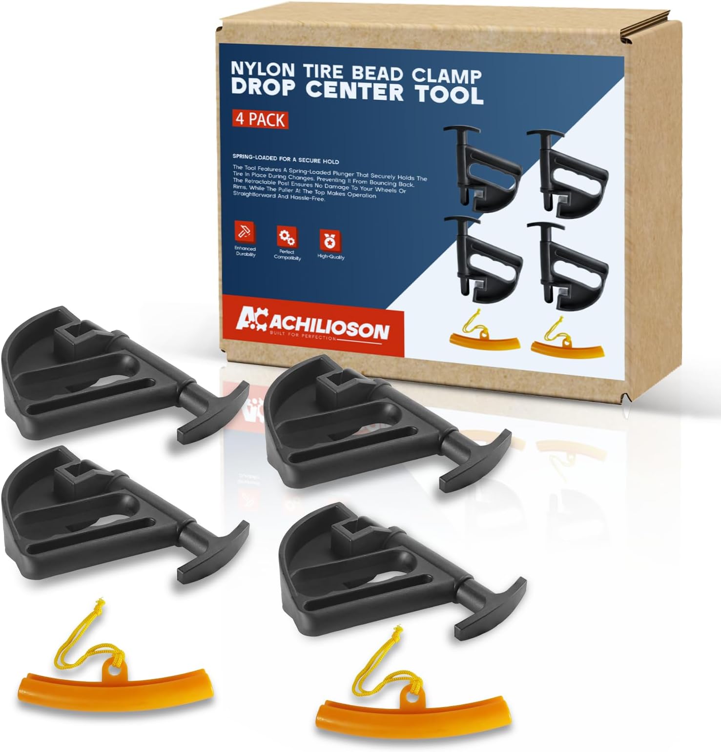 Amazon.com: KATOOL 2Pcs Set Tire Changer Tire Bead Clamp Drop Center ...