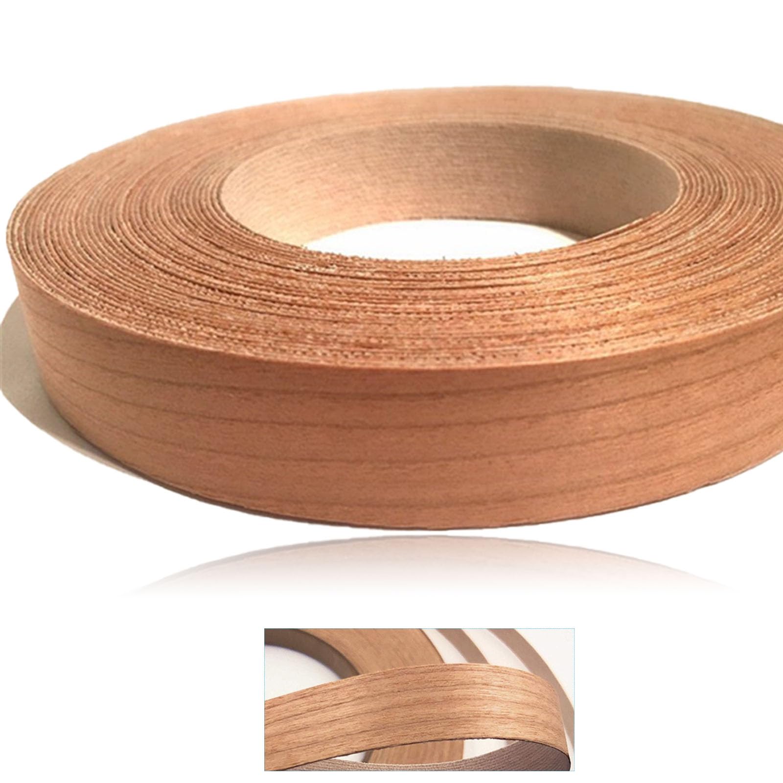 Wood Edge Tape, Self-Adhesive Wood Banding Veneer,Cherry Woode Trim ...