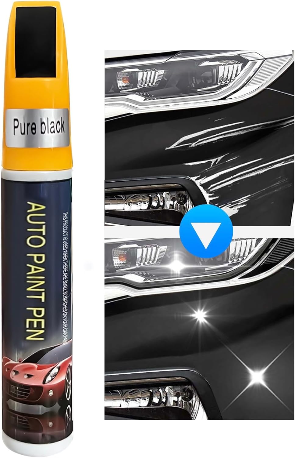 Amazon.com: Touch-Up-Paint-for-Cars Car-Paint-Scratch-Repair Natural ...