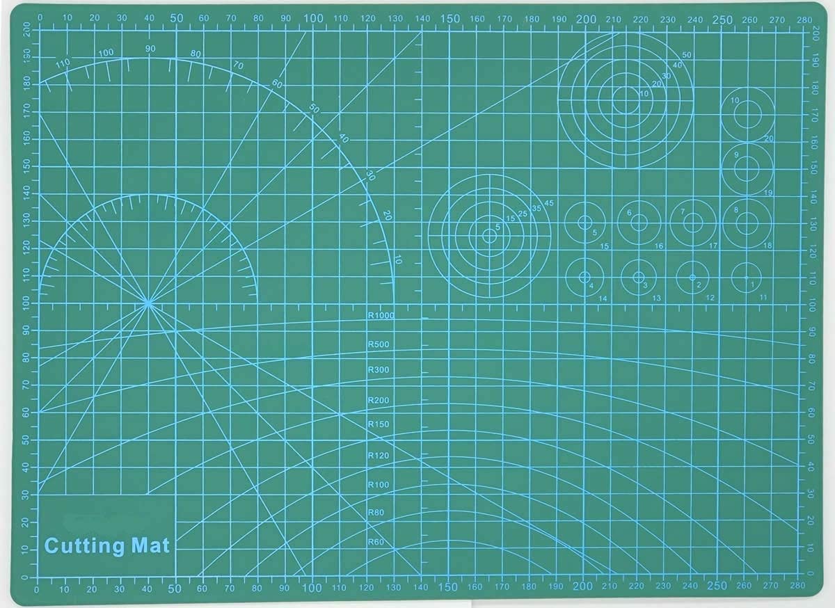 URBAN BOX Self Healing Cutting Mat Double Sided, Non-Slip, Waterproof ...