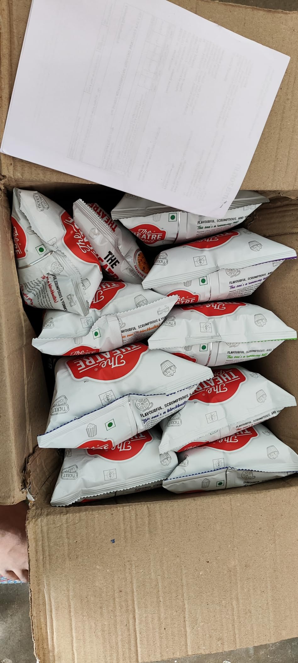 The Theatre Project Combo Try It All Box - 6 Potato Chips Flavors (42g ...