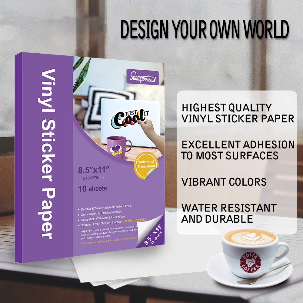 Snapklik.com : Stampcolour Premium Printable Vinyl Sticker Paper ...