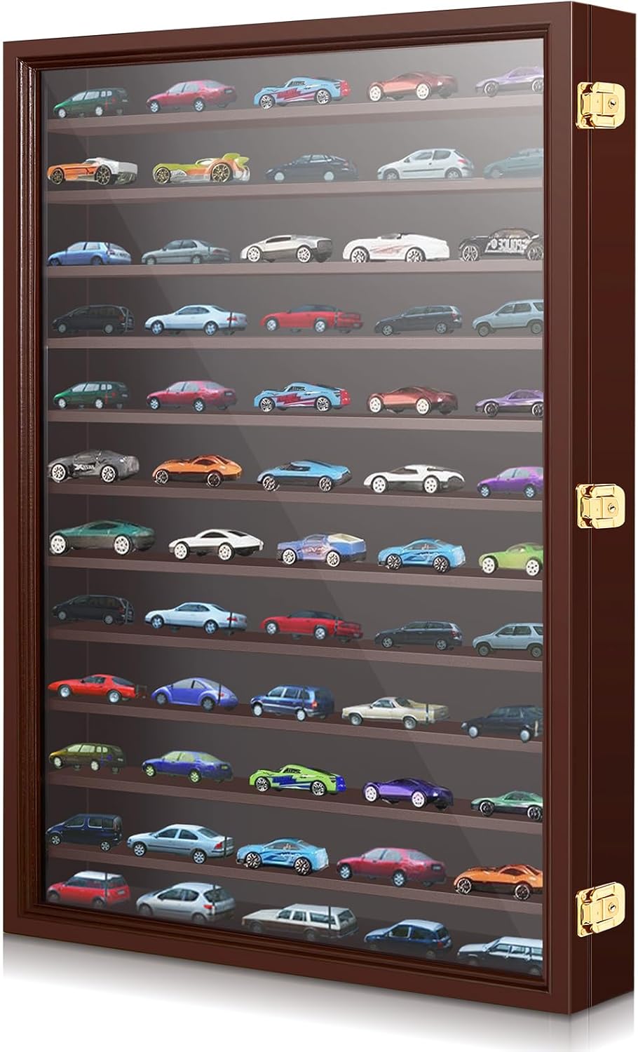 Tatuo Car Model Display Case 1: 64 Scale Toy Cars Box Acrylic Door ...