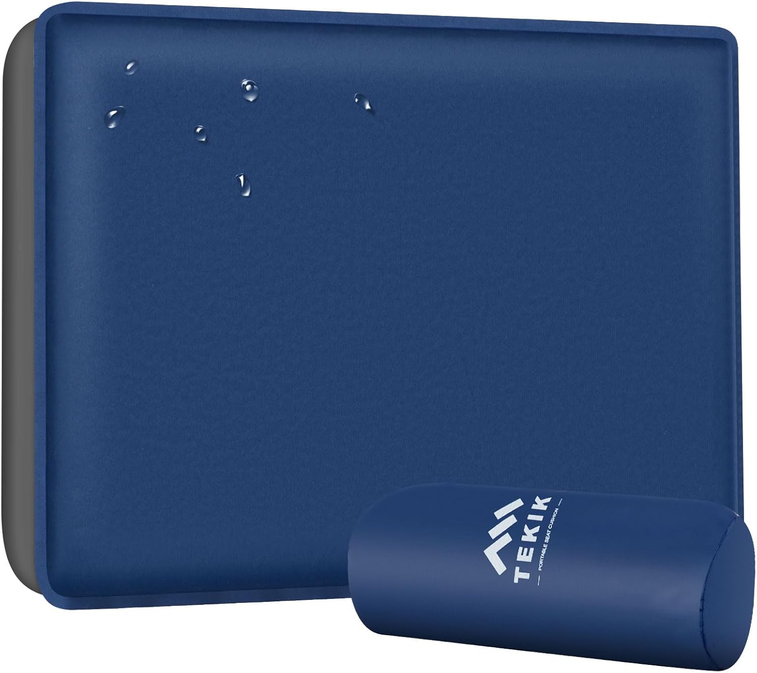 TEKIK Inflatable Seat Cushion, Lightweight Self-Inflating Memory Foam ...