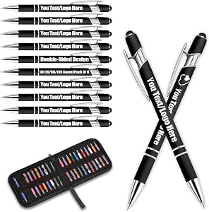 personalised pens bulk,Customized laser engraved text/label/logo gel ...