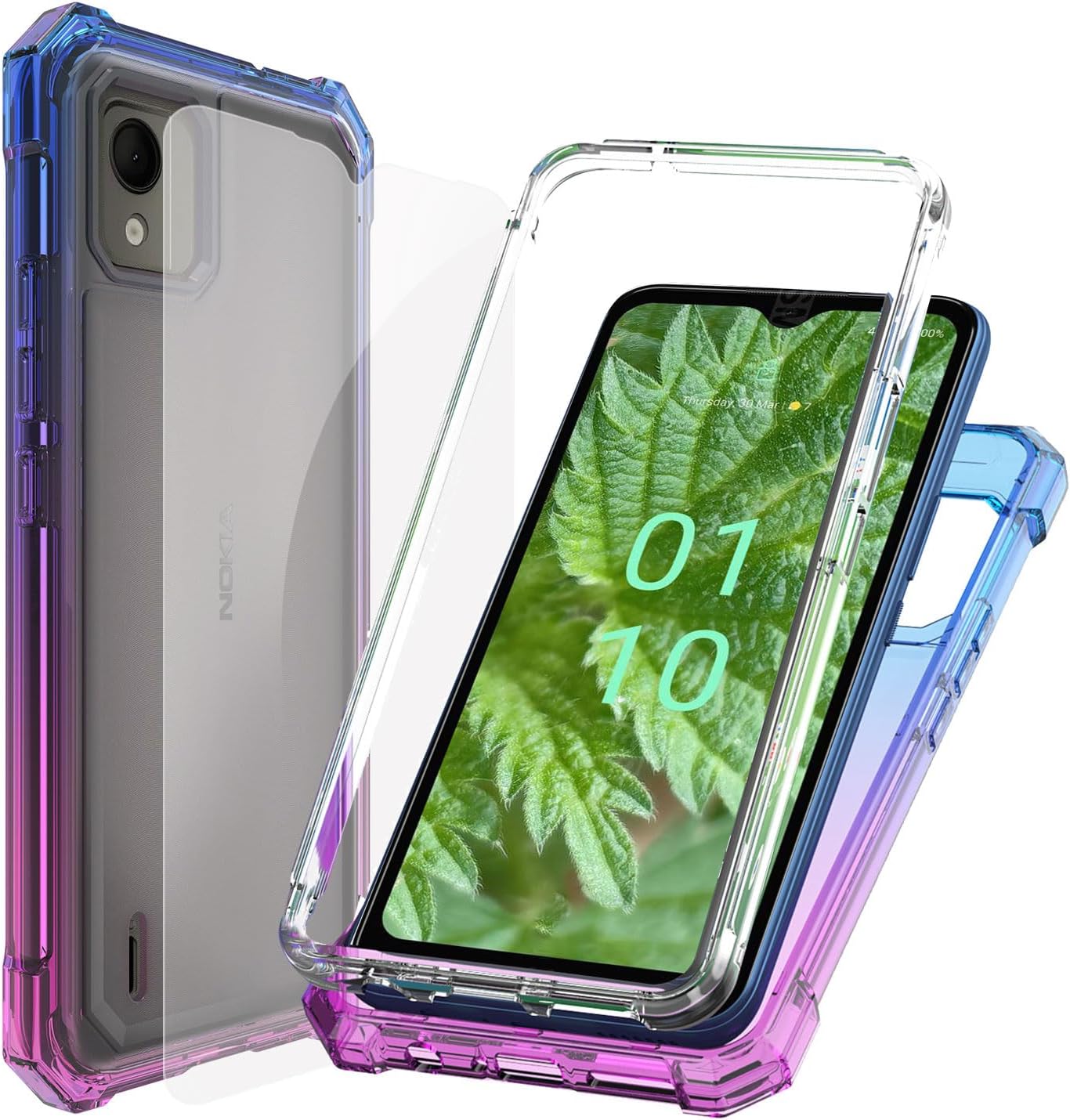 Amazon.com: Ailiber Phone for Nokia C110 Case, Nokia C110 Case with ...