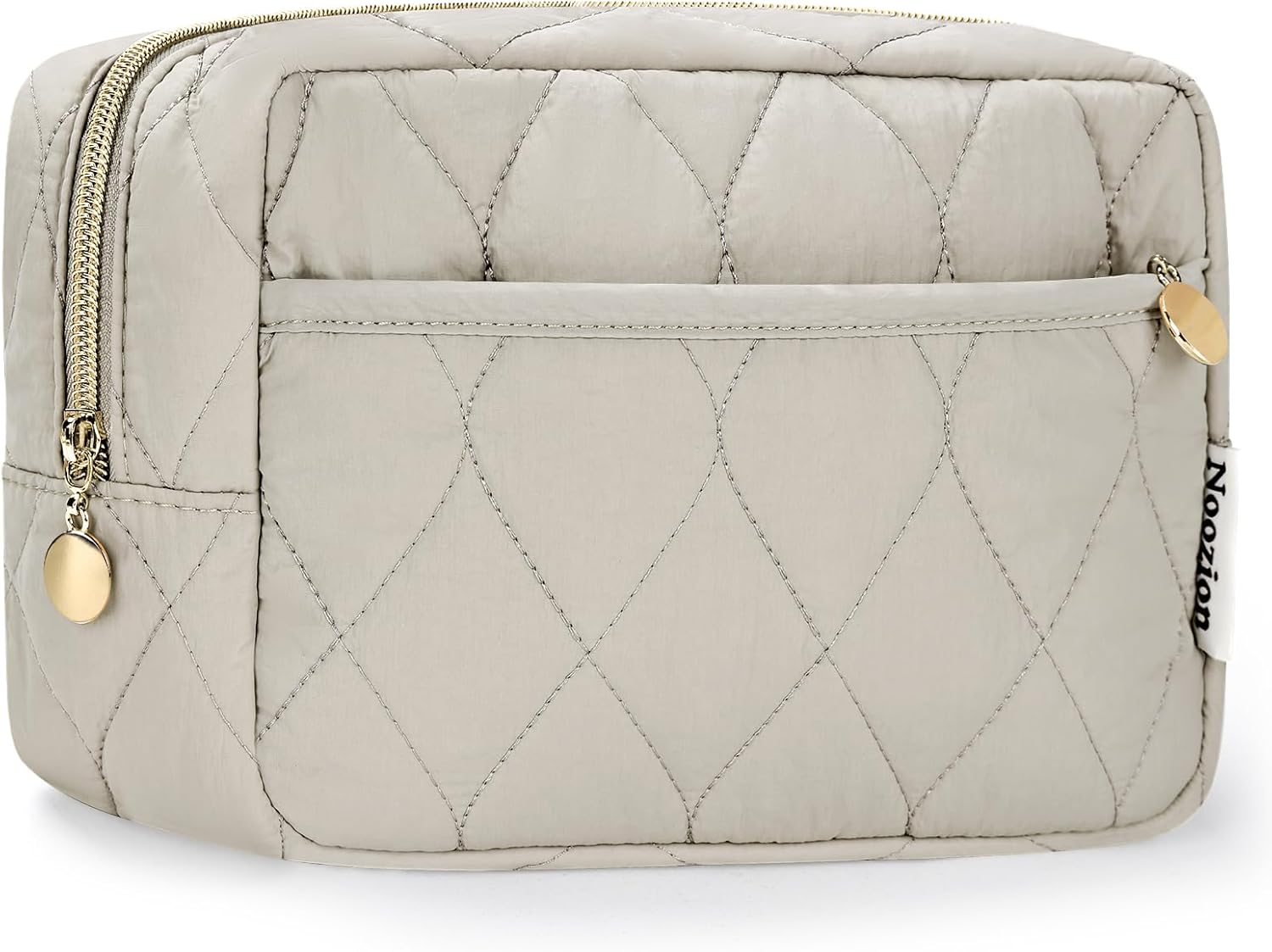 Amazon.com: Noozion Makeup Bag, Travel Cosmetic Bag, Puffy Padded Make ...