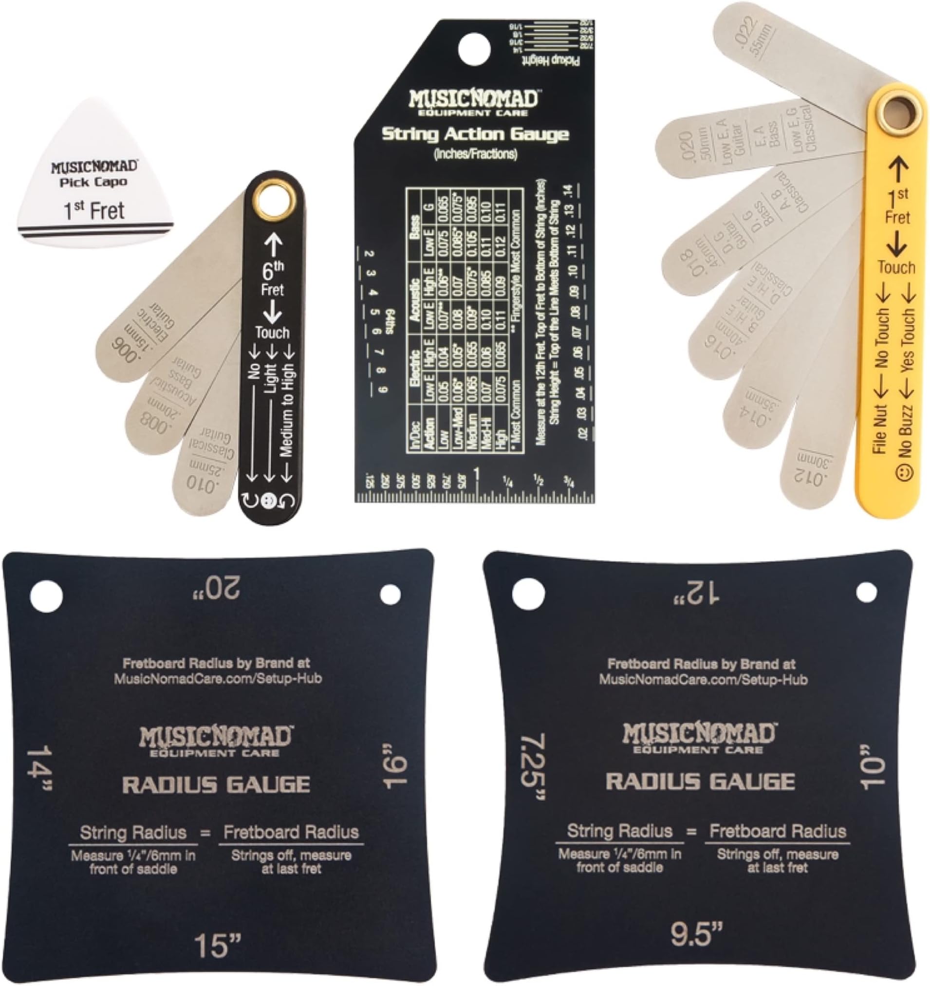 Amazon.com: GIGmate Guitar Tool Kit & String Organizer - Guitar Gifts ...