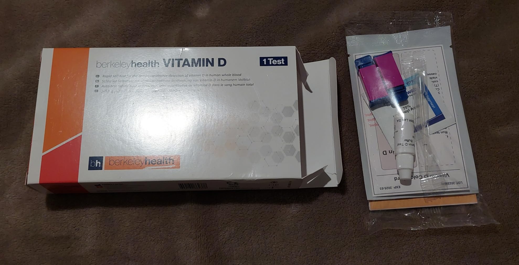 Berkeley Health Vitamin D Home Test Kit | Assess Vitamin D Levels in ...