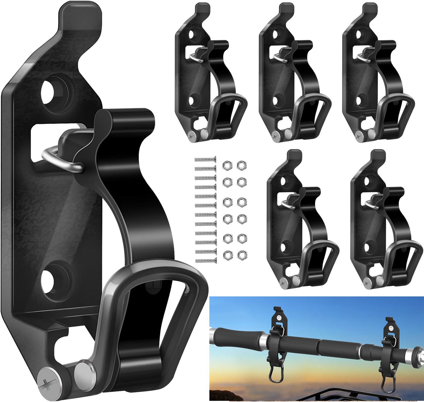 Amazon.com: Youlvy Shovel Mount for Roof Rack, Shovel Mount for Truck ...