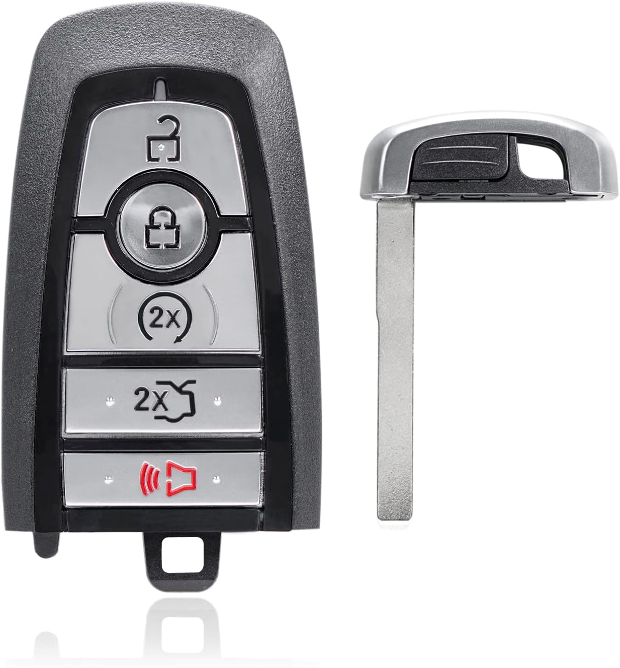 Amazon.com: Remote Key Fob Replacement Fits for 2017 Ford Fusion 2018 ...