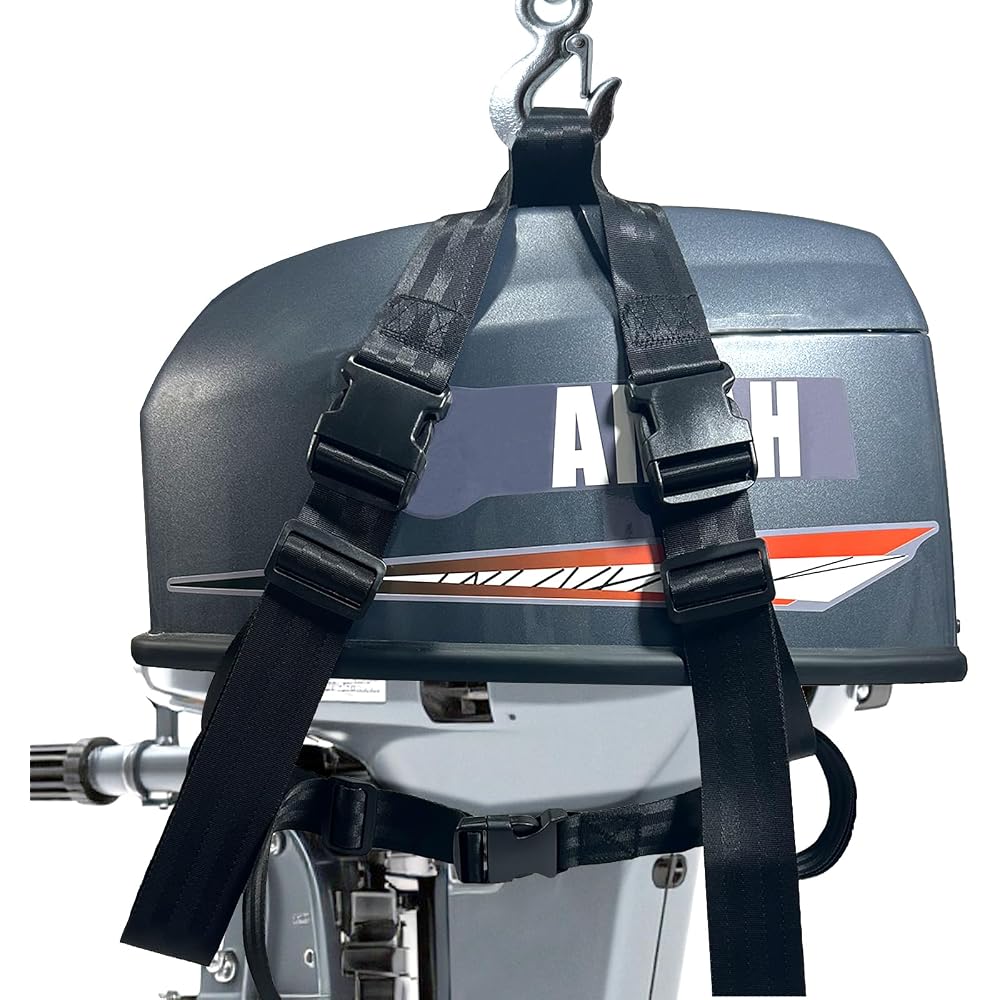 $10/mo - Finance Outboard Motor Hoist Harness, for 2 HP to 30 HP ...