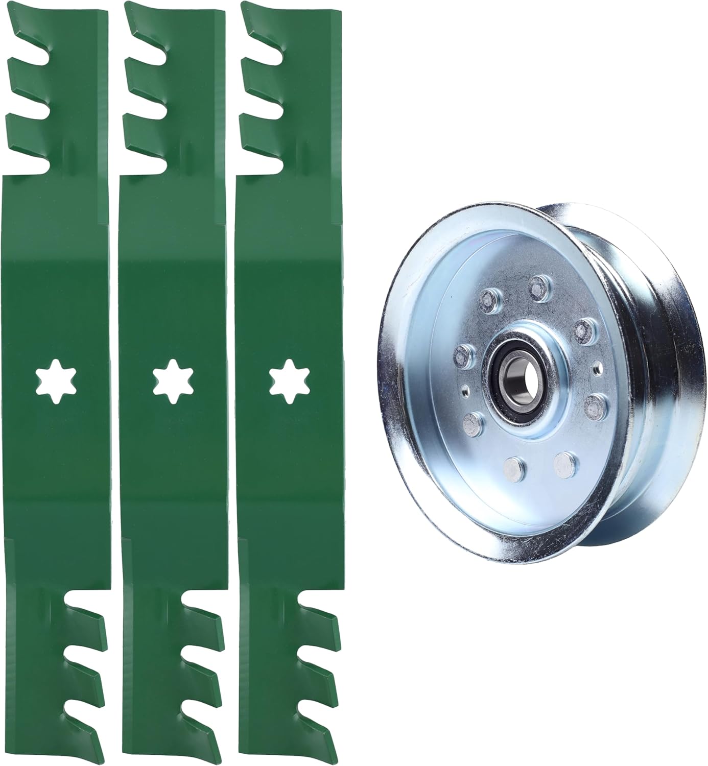 Amazon.com : UDC Parts 942-04053C / GY20629 Mulching Blades + Idler ...