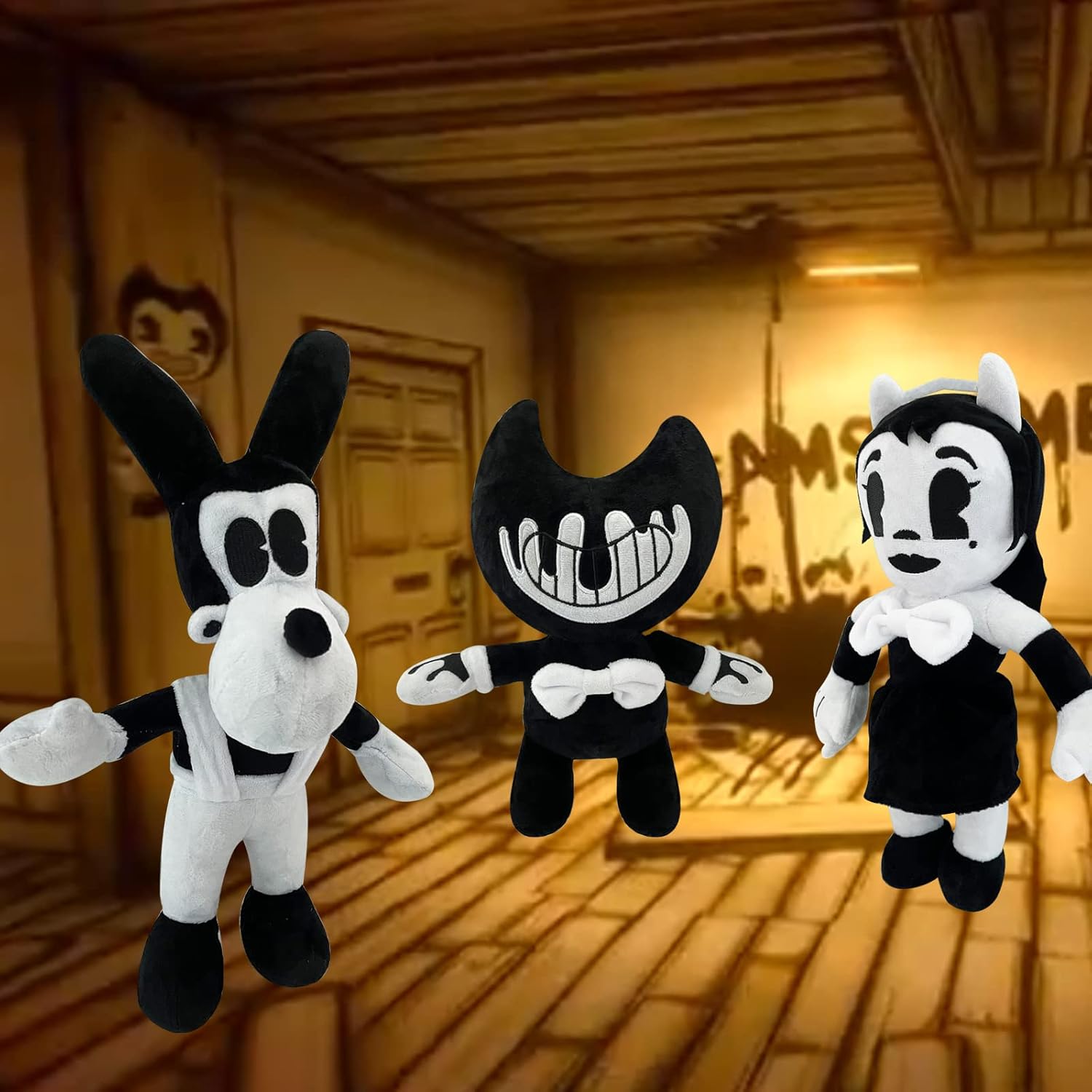IVCSATB Bendy – Juguetes de peluche Bendy and The Ink Machine de 11 ...