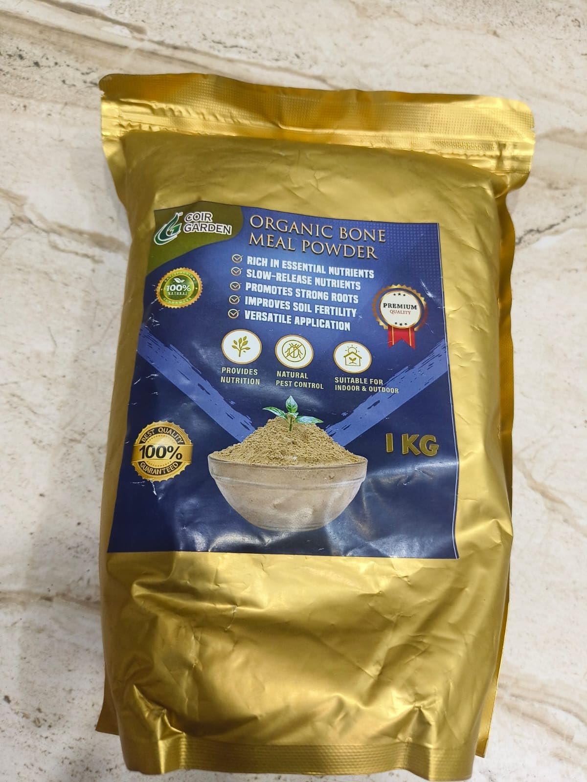 COIR GARDEN - Bone Meal Powder for Plants (10 KG) - Organic Fertilizer ...