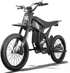 GT73 Electric Dirt Bike for Adults/Teens - 2500W Motor - 37 MPH High ...