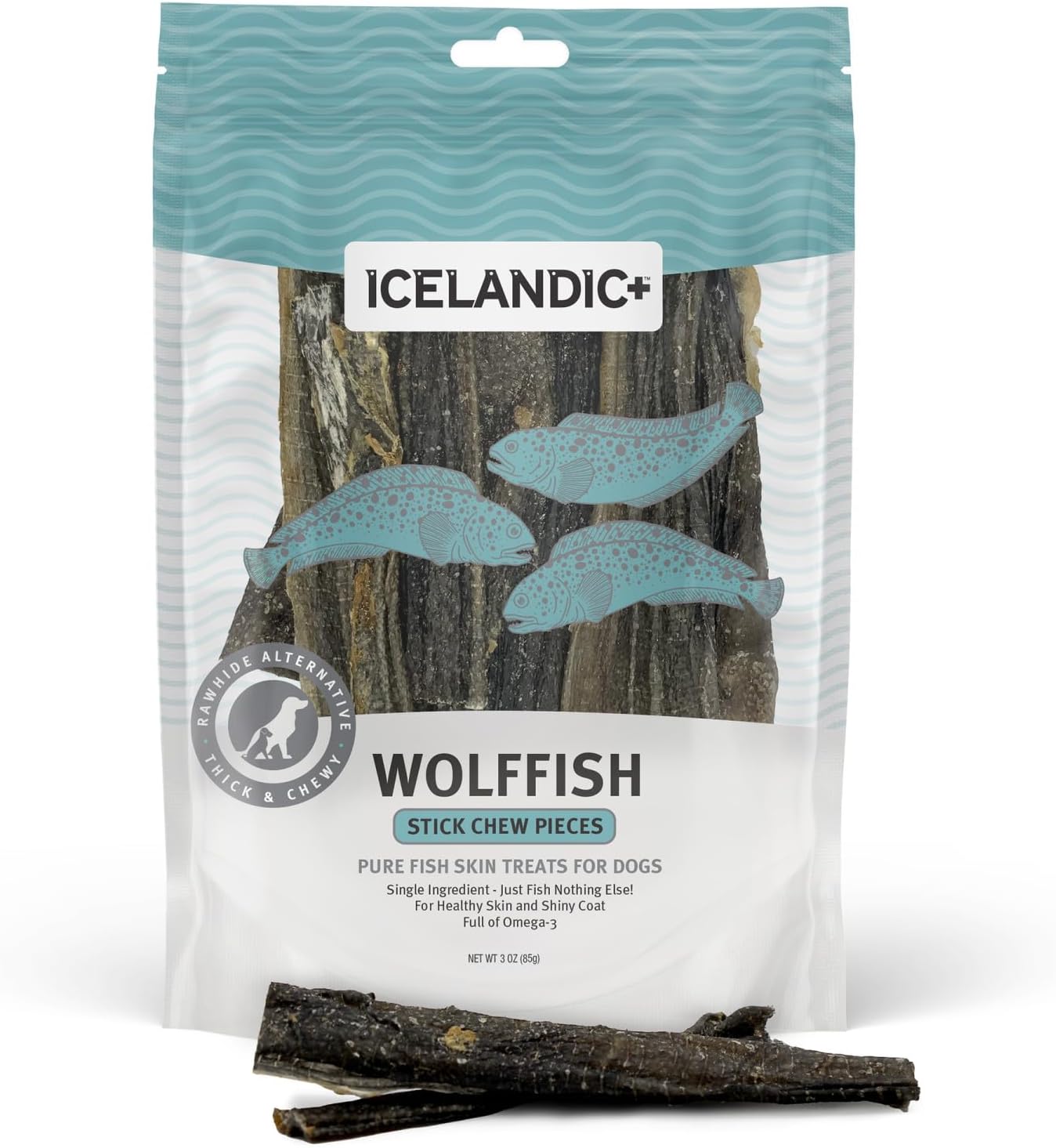 Amazon.com : Jack&Pup Fish Skins for Dogs | Single Ingredient Fish ...