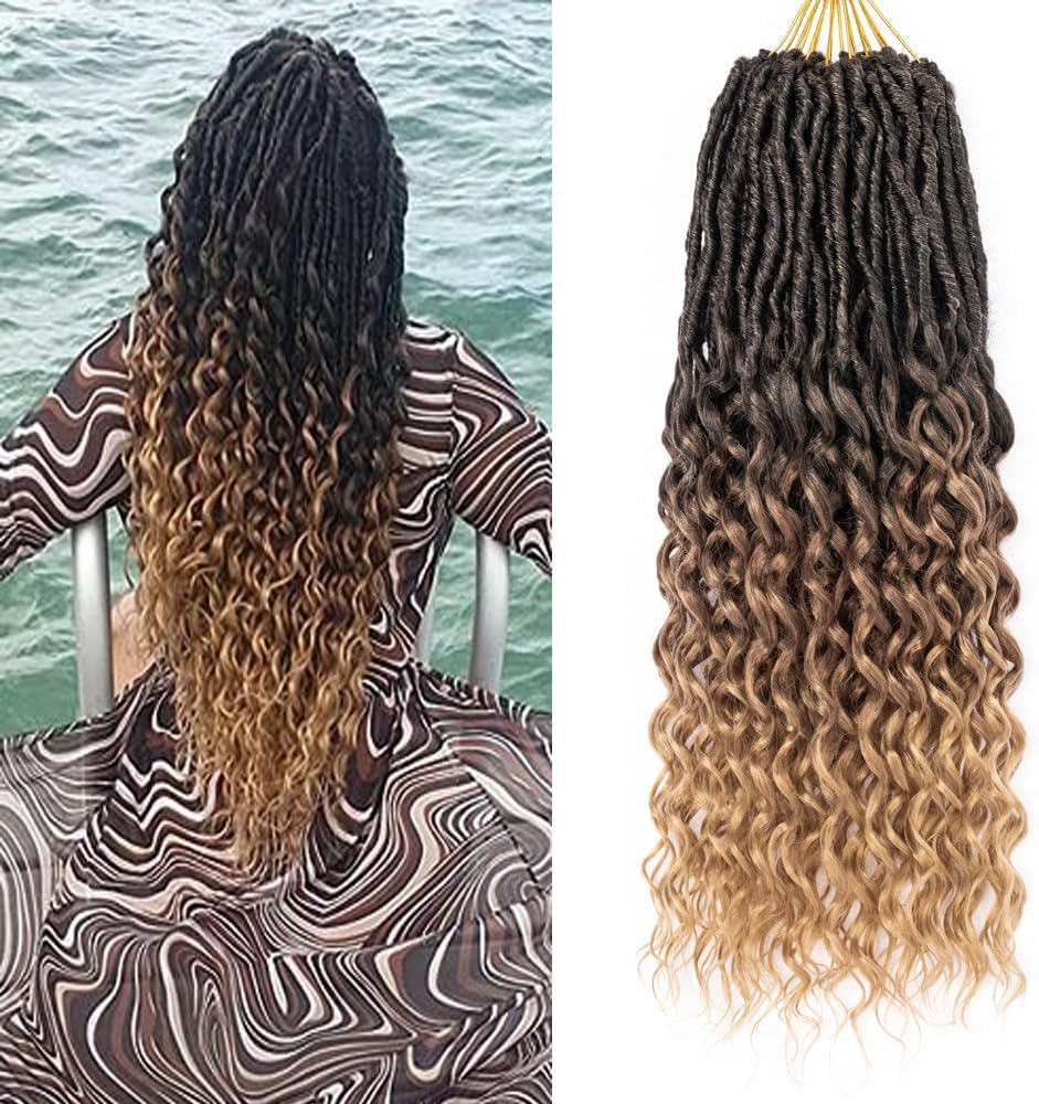 Amazon.com : Beverlee 30 Inch Light Weight Butterfly Locs Crochet Hair ...
