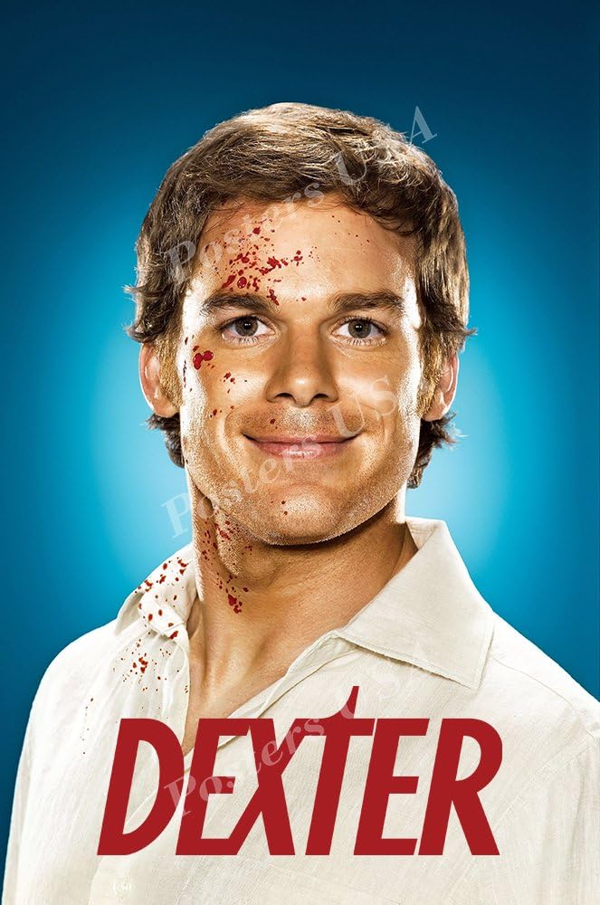 Amazon.com: Posters USA Dexter TV Series Show Poster GLOSSY FINISH ...