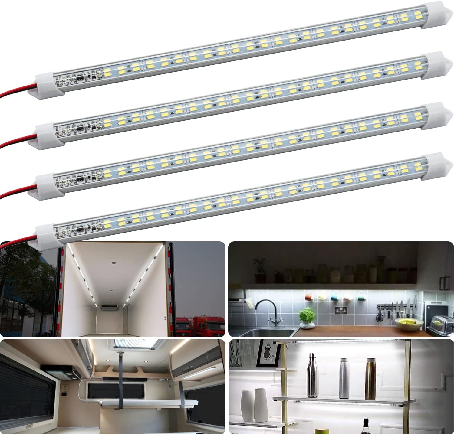 Amazon.com: LMGYES 12V Interior LED Light Bar with Touchless Sensor ...