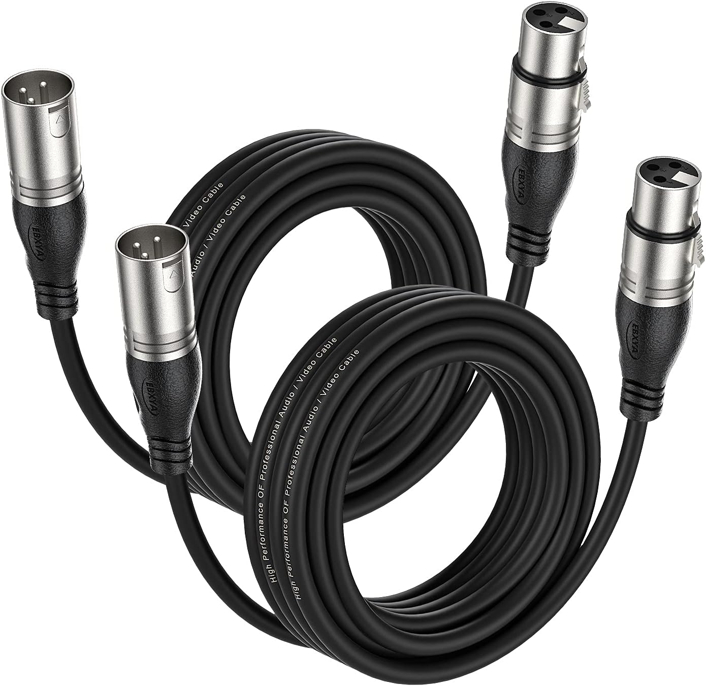Stagecore Balanced XLR Male - XLR Female Microphone Cable / Lead, White ...