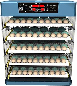 SINFU Eggs Incubator Digital Hatcher Large Incubators for Hatching Poultry Chicken Duck Goose ...