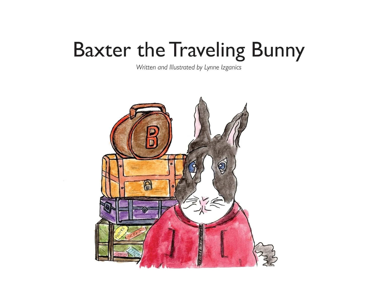 Baxter the Traveling Bunny: Izganics, Lynne: 9781977265722: Amazon.com ...