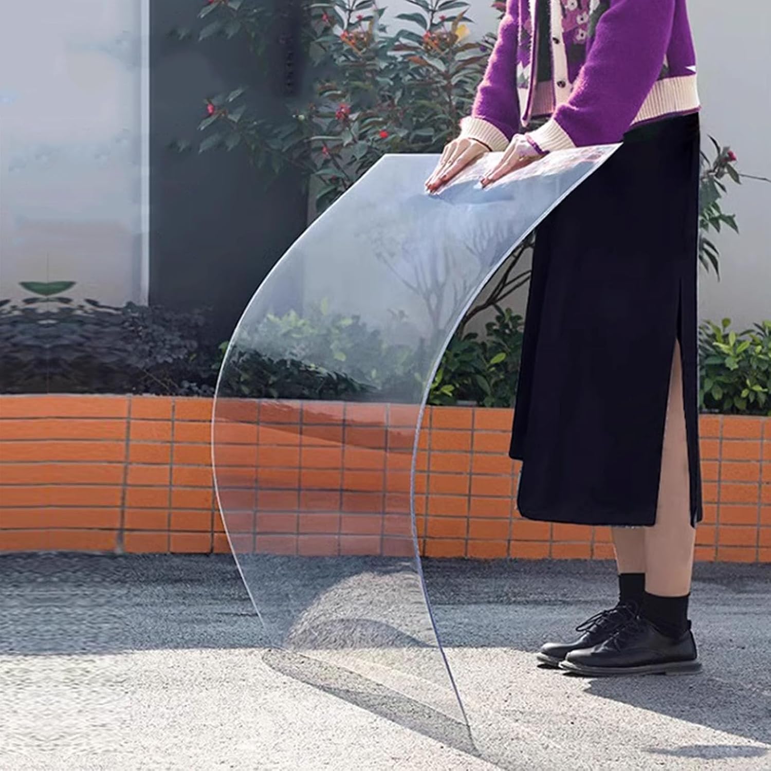 tow000ack Polycarbonate Roof Panel,Waterproof UV Protected Clear ...