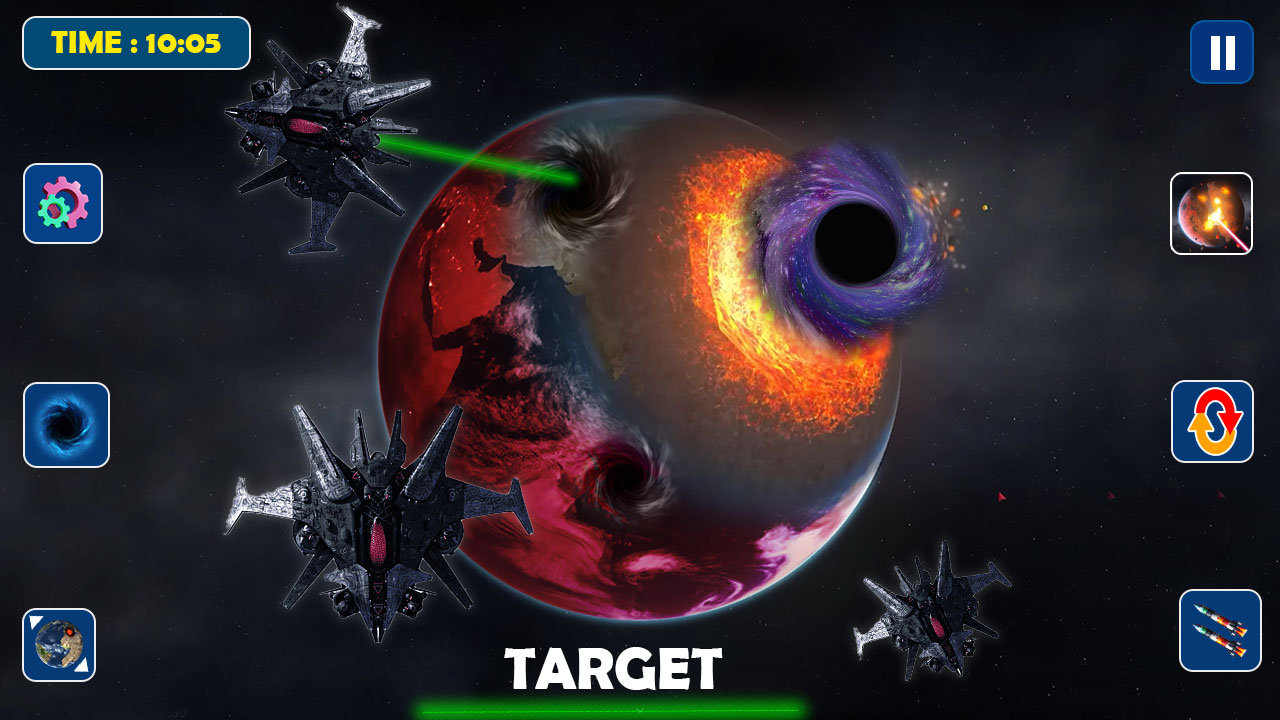 Universe Ultimate Planets Solar Smasher Sim Games 3d: Amazing Solar ...