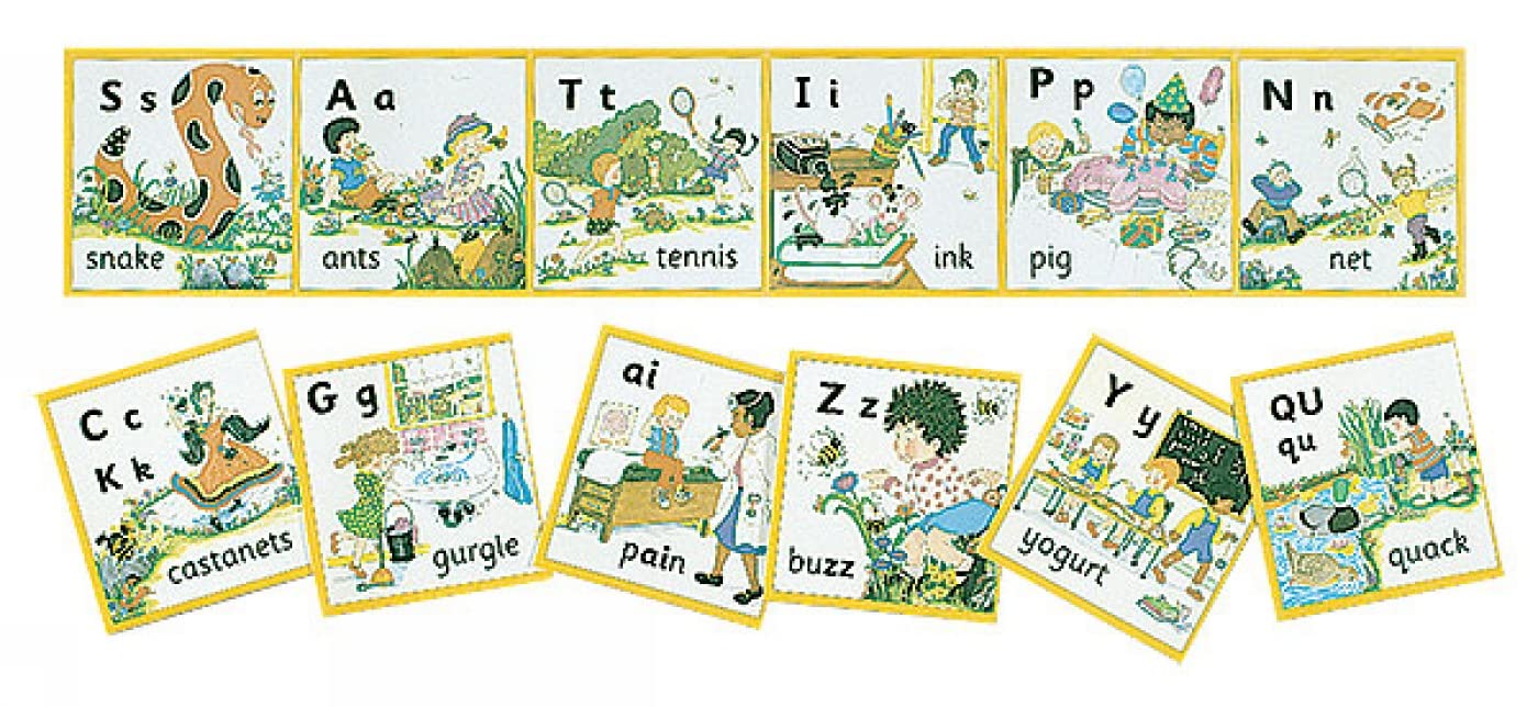 Jolly Phonics Wall Frieze : Learning, Jolly: Amazon.fr: Livres