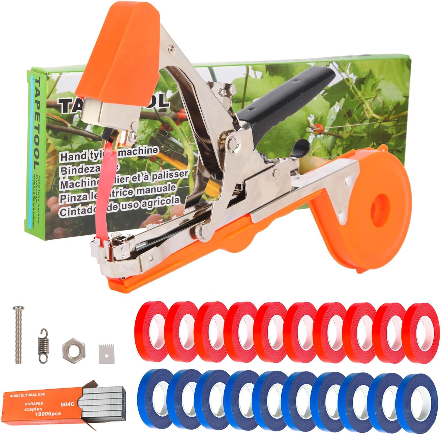 Amazon.com : Kongsen Plant Tying Machine Set Vine Tying Machine for ...