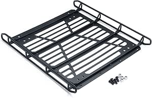 Amazon.com: MORLORDY Stainless Steel RC Roof Rack Luggage Rack Set for ...