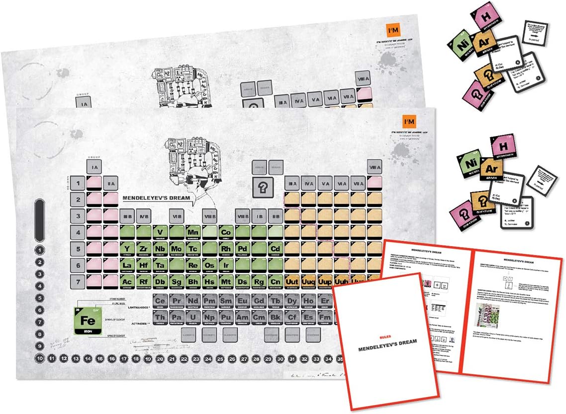Mendeleyev’s Dream Chemistry Board Game, Board Games - Amazon Canada