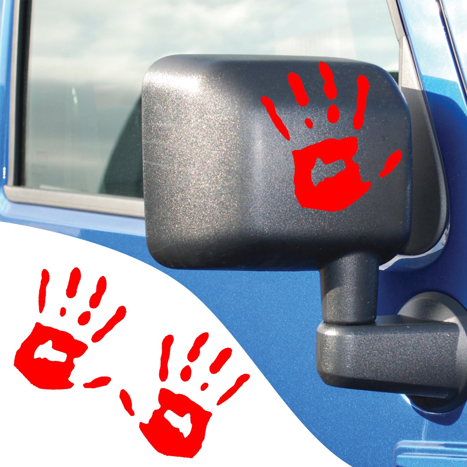 Amazon.com: Smeyta 2PC Car Sticker and Decal,Wave Sticker, Wave Sign ...