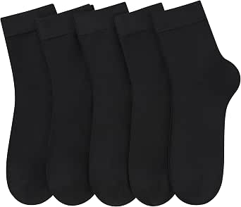 Amazon.com: Women Thin Cotton Socks Comfort Breathable Soft Socks Above ...