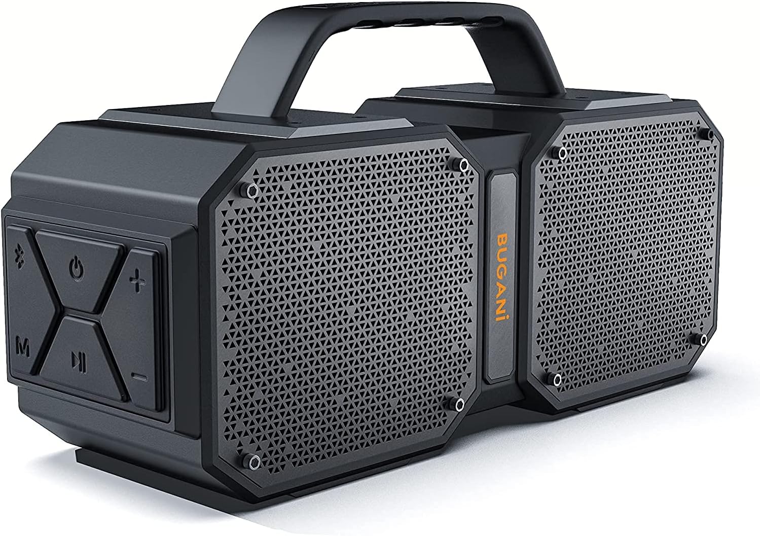 Amazon.com: BUGANI 藍牙喇叭 M83 喇叭 IPX5防水 50W 便攜式戶外藍牙喇叭 藍牙 5.0 支援 TF 卡 AUX ...