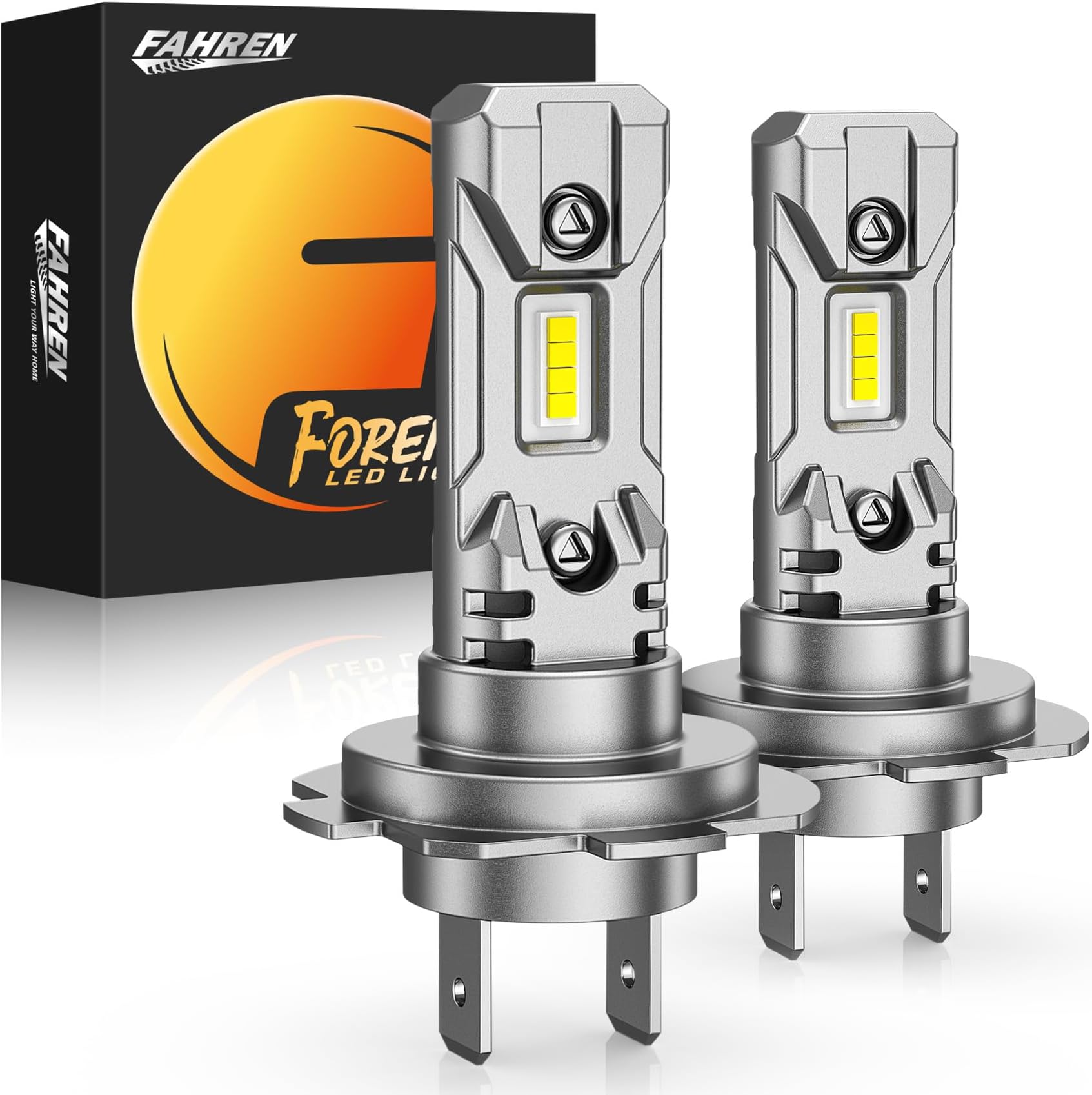 Fahren 2024 Newest H7 LED Headlight Bulb, 20000LM 600% Super Brighter 1 ...