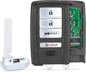 Amazon.com: Beefunny Replacement Remote Keyless Entry Key Fob for Acura ...