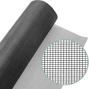 Gardenova Window Screen Mesh,36 inch x 100 feet Fiberglass Window ...