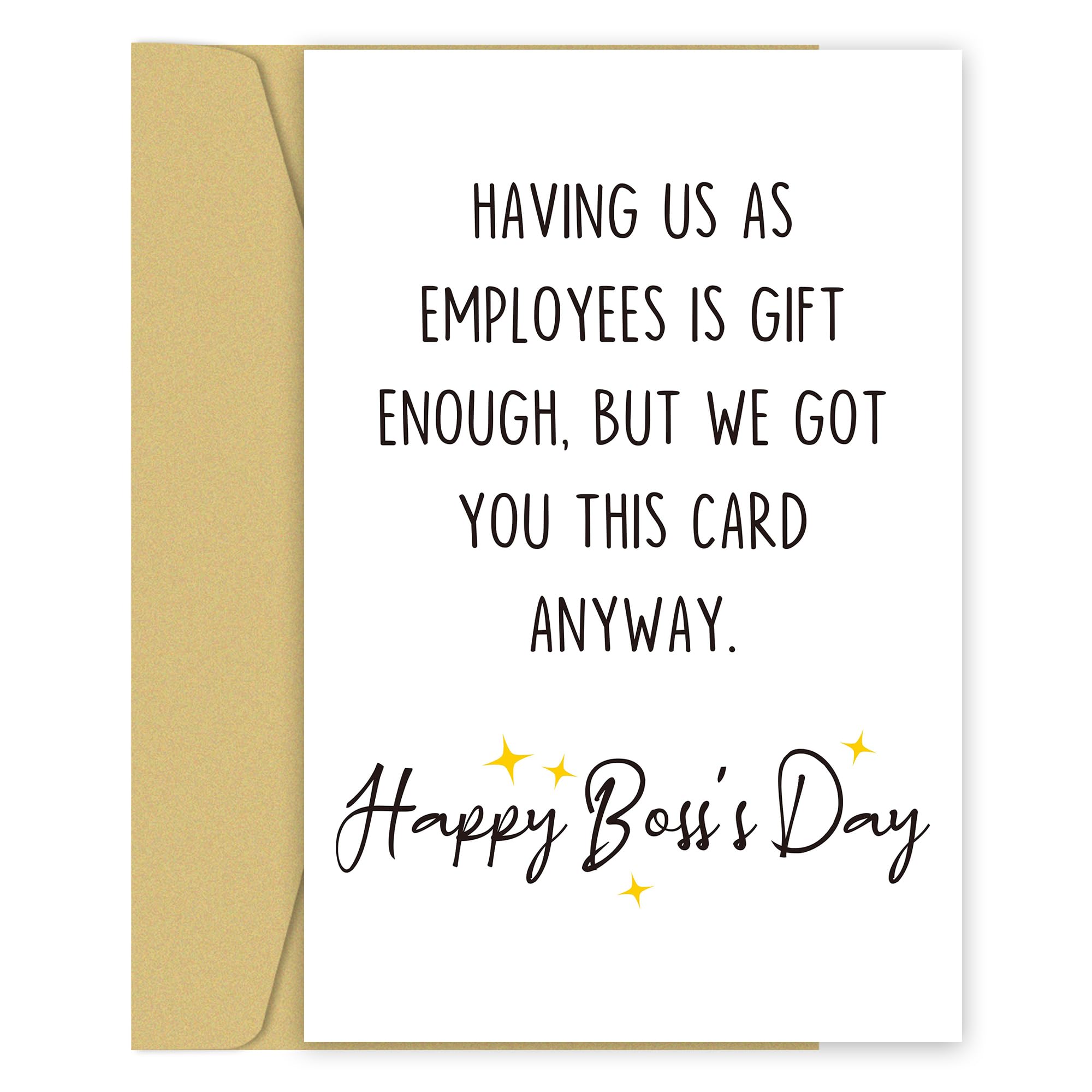 Amazon.com : Zoytonky Funny Bosses Day Card for Your Boss or Manager ...