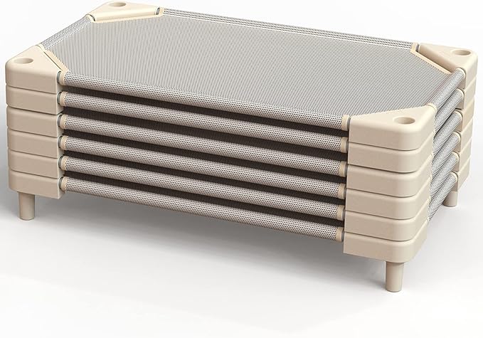 Amazon.com: NOUJULOUN Daycare Cots,Daycare Furniture,Stackable ...