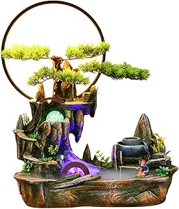 Amazon.com: Tabletop Fountain Tabletop Fountain Waterfall Feature ...
