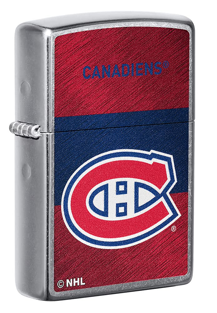 Snapklik.com : 2021 NHL Montreal Canadiens Street Chrome Pocket Lighter